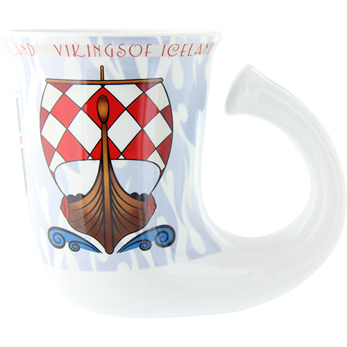 Mugg Horn Vikings Flames ICELAND – Nordicstore.net