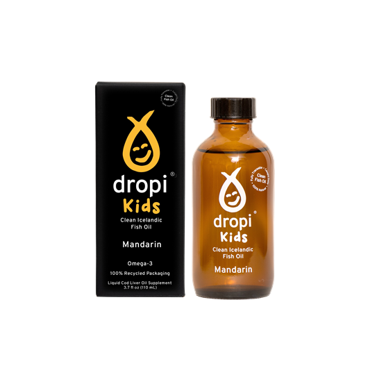 Dropi Kids Mandarin Cod Liver Oil 110ml – Nordicstore.net