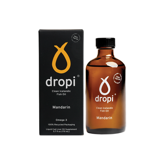 Dropi Mandarin Cod Liver Oil 170ml – Nordicstore.net