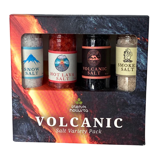 Volcanic Salt Variety Pack 4x35g – Nordicstore.net