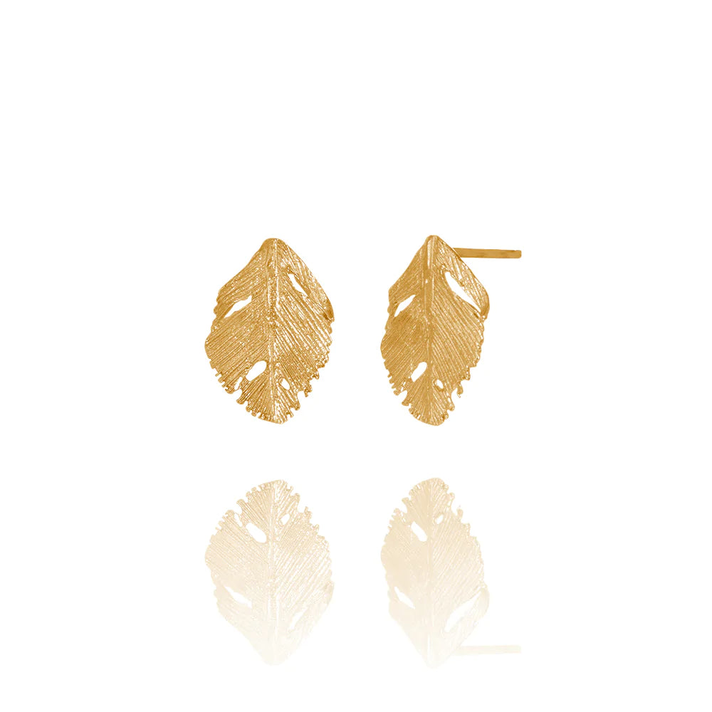 RAVEN EARRINGS golden – Nordicstore.net